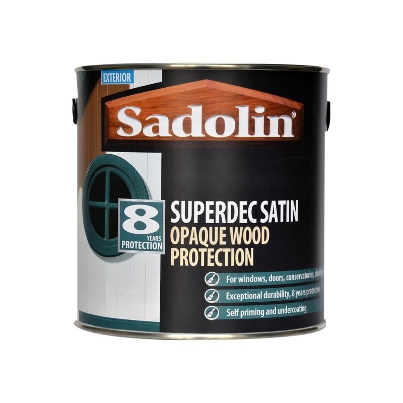 SADOLIN SUPERDEC SATIN WALNUT LITRE - Winterstoke Decorators Supplies