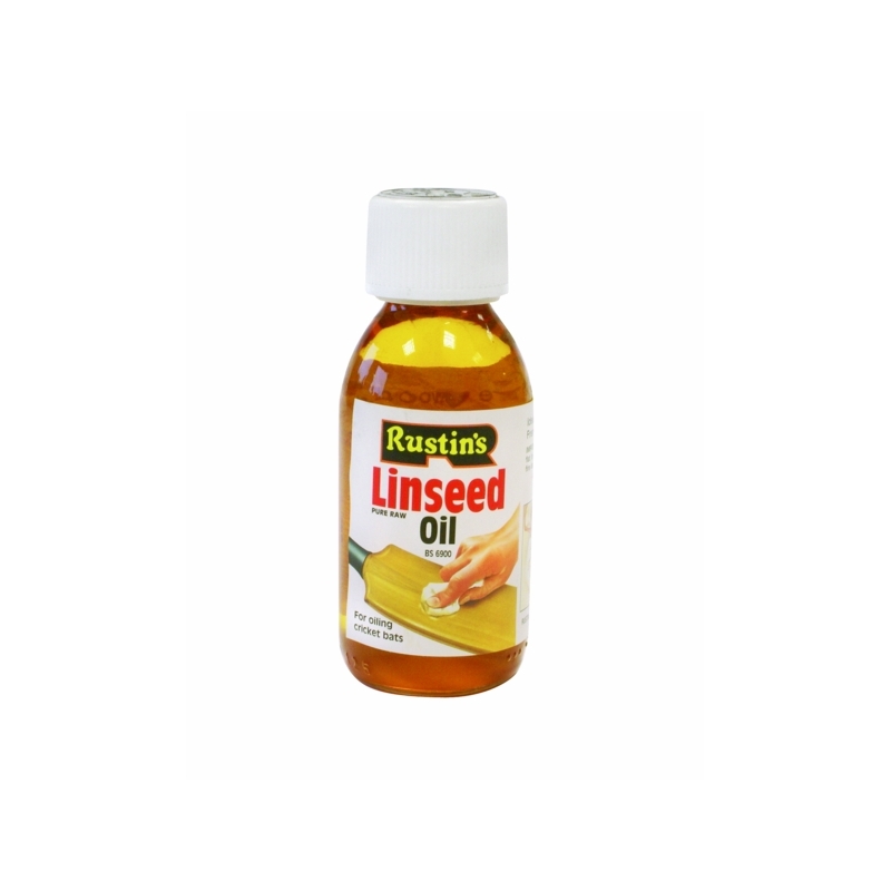RUSTINS RAW LINSEED OIL 125ML - Winterstoke Decorators Supplies