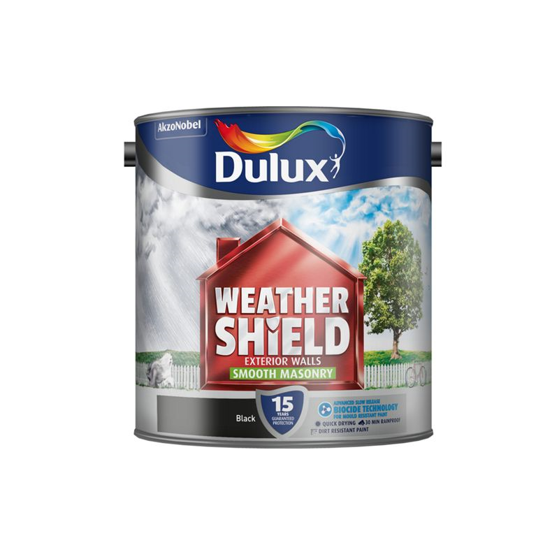 DULUX RETAIL W/SHIELD SMOOTH MASONRY Black 2.5LT - Winterstoke ...