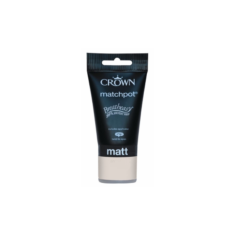CROWN MATT EMULSION CREME DE LA ROSE 40ML - Winterstoke Decorators Supplies
