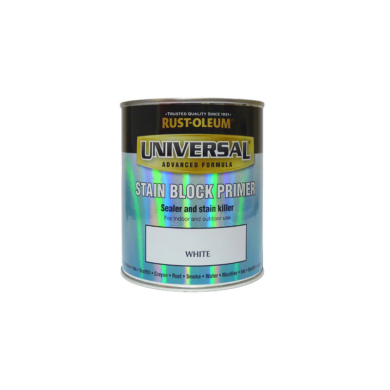 Rust-Oleum UNIVERSAL STAIN BLOCK PRIMER 750ML - Winterstoke Decorators ...