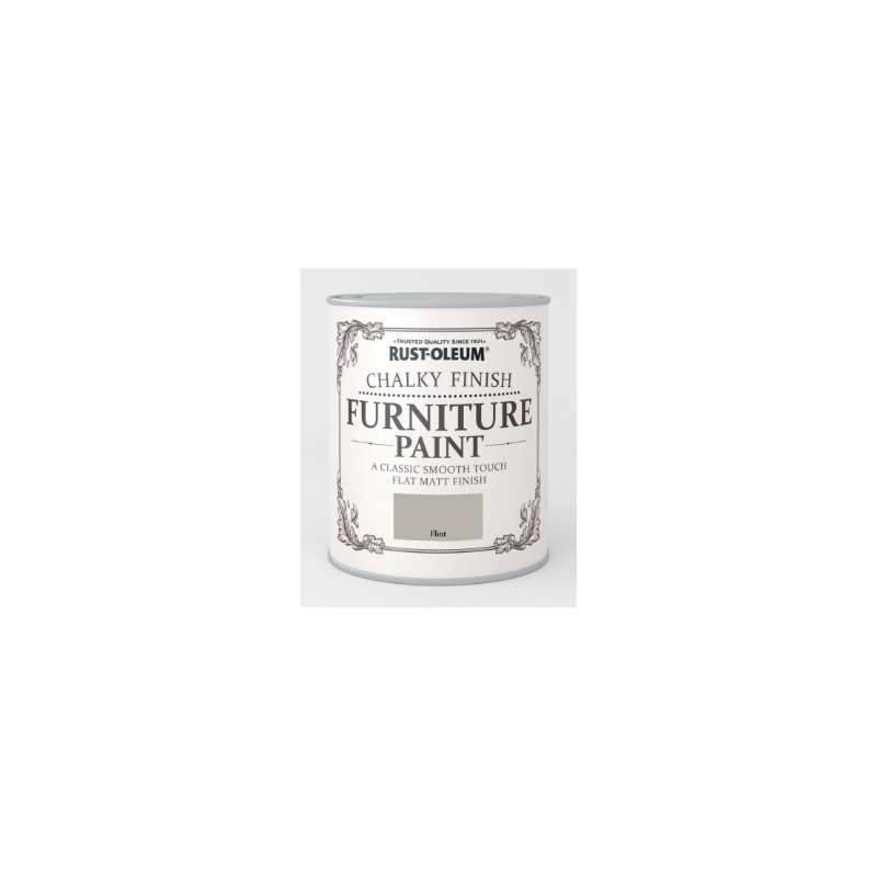 RUST-OLEUM CHALKY FURNITURE PAINT FLINT 750ML - Winterstoke Decorators ...