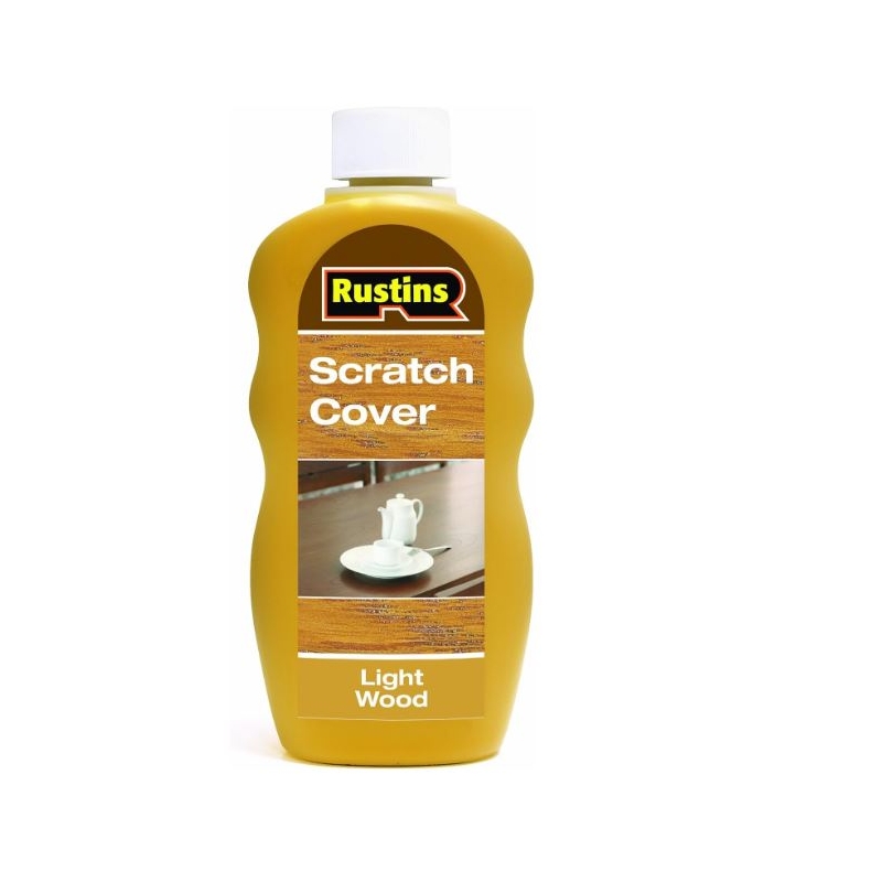 RUSTINS SCRATCH COVER & POLISH FOR LIGHT FURNITURE 300ML - Winterstoke ...