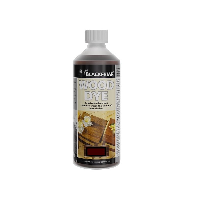 BLACKFRIAR WOOD DYE MEDIUM OAK 500MLS - Winterstoke Decorators Supplies